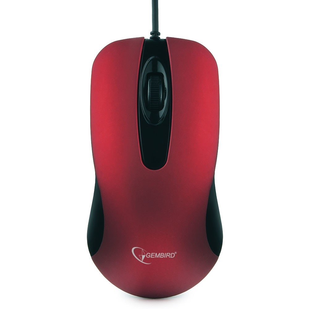 Проводная мышь Gembird MOP-400-R